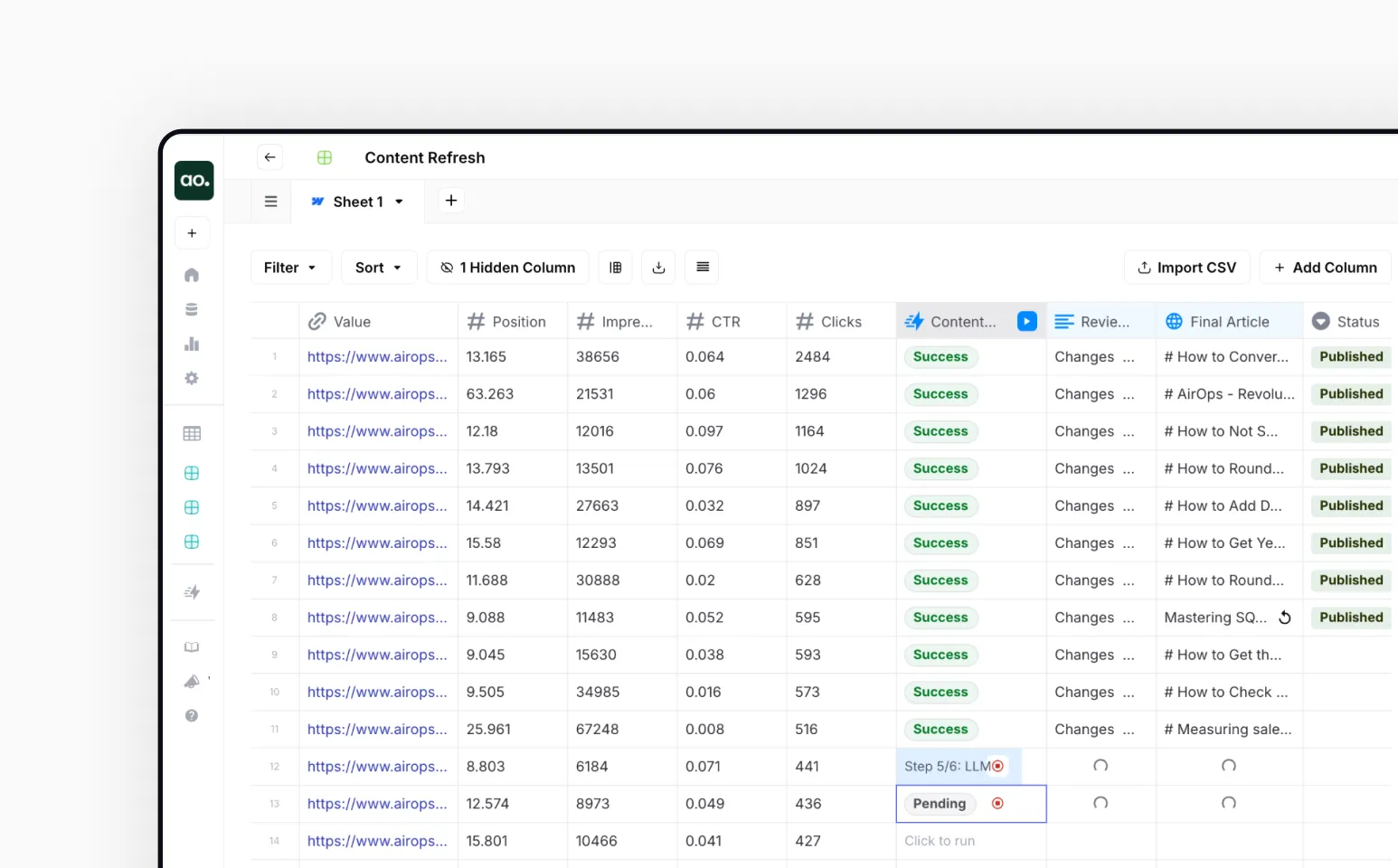 AirOps - Bold SEO Strategies run on AirOps